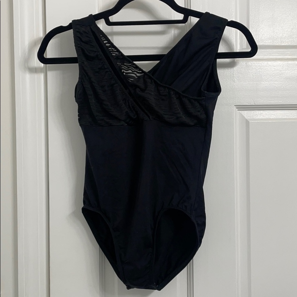 Motionwear Black Dance Leotard - Gem